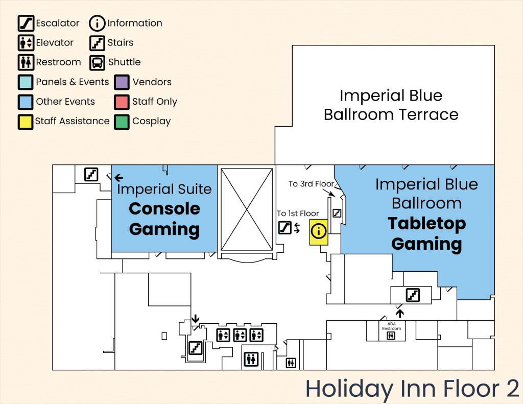 Convention Maps – Zenkaikon